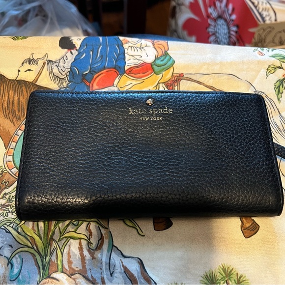 kate spade | Bags | Kate Spade Pebbled Leather Wallet | Poshmark